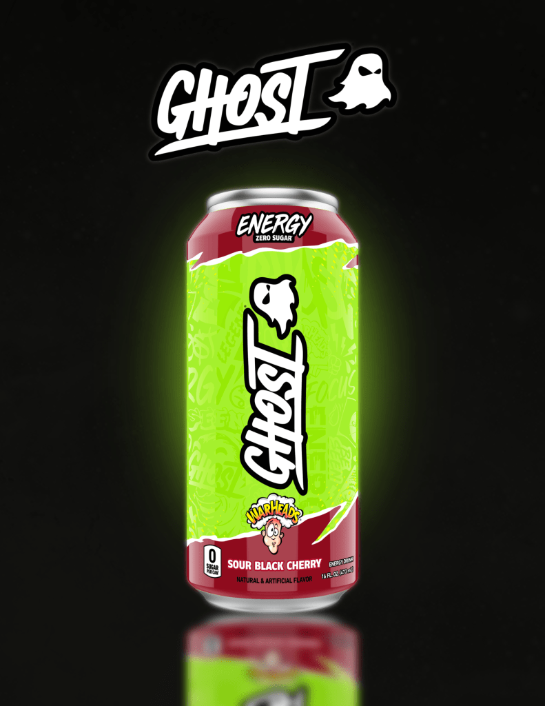 GHOST Unveils WARHEADS Sour Black Cherry Energy Drink | GOATED LIFESTYLE