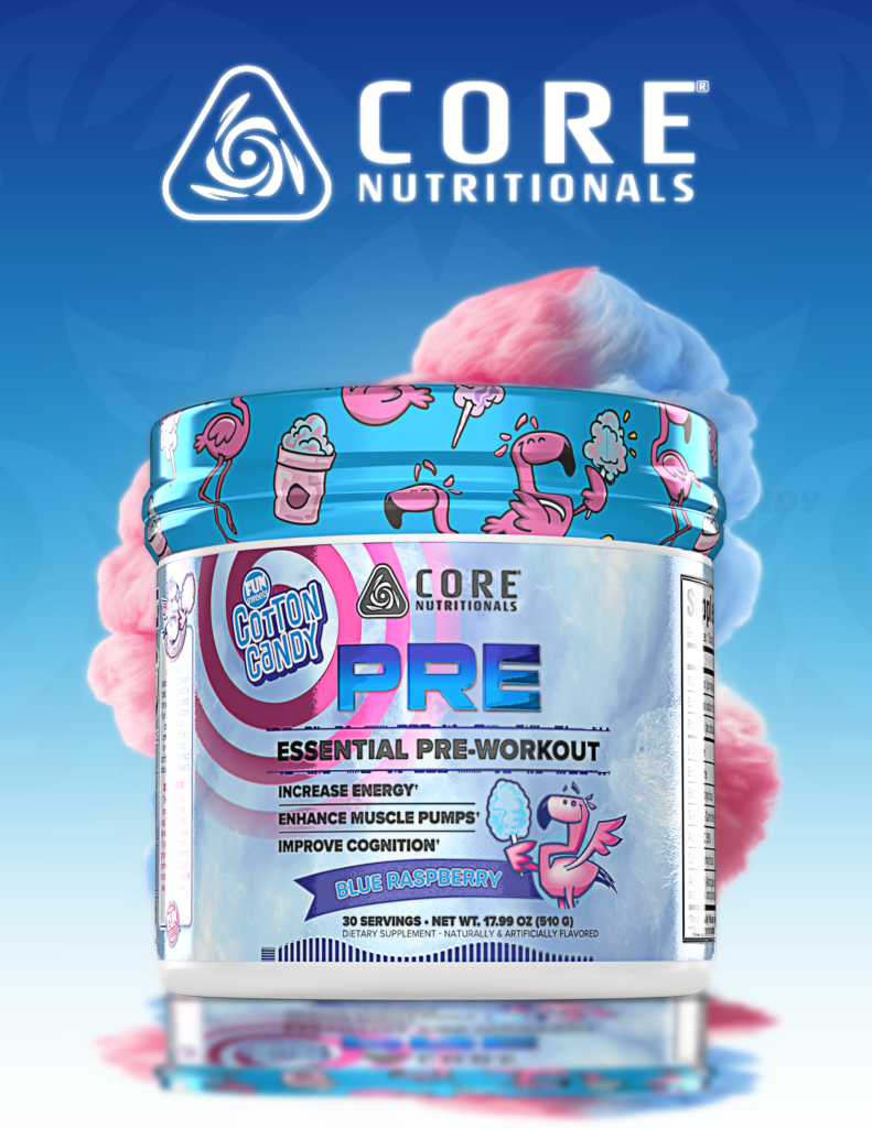 CORE Nutritionals x Fun Sweets Cotton Candy Collab Returns with New Pre ...