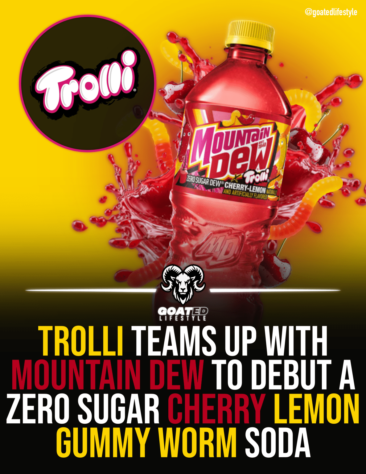 Mountain Dew x Trolli Diet Soda Launches: The Ultimate Zero-Sugar Candy ...